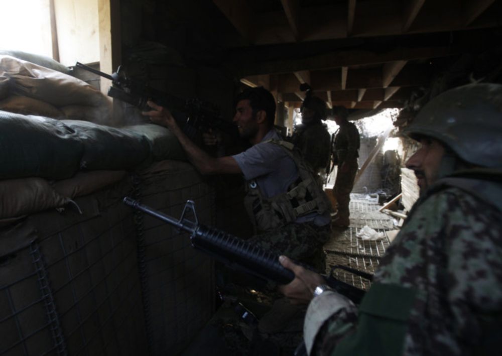 Fierce fighting claims 35 in Afghan