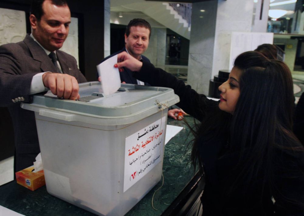 Syrians vote in municipal elections