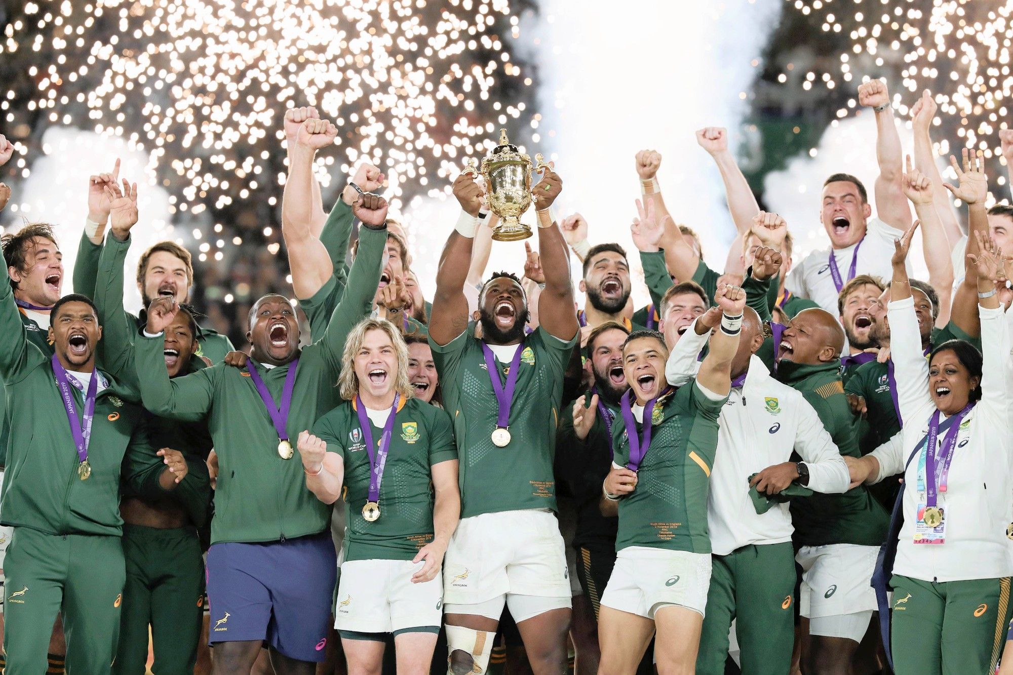 Rugby World Champions - Springboks Victory Tour dates