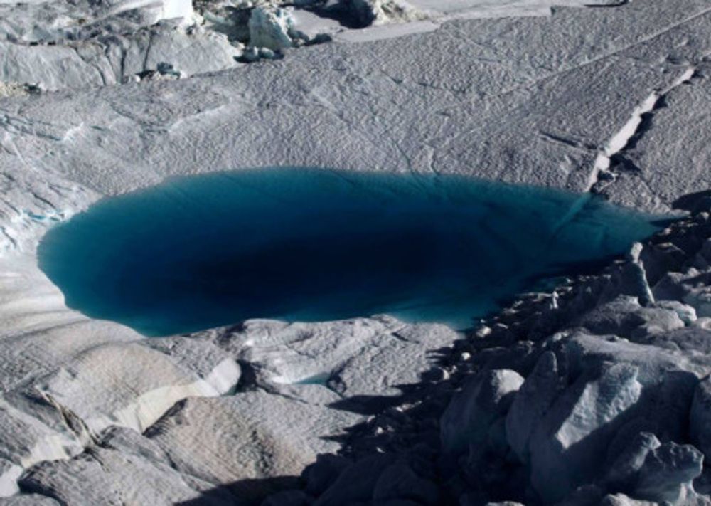 Rare positive side-effect of climate change