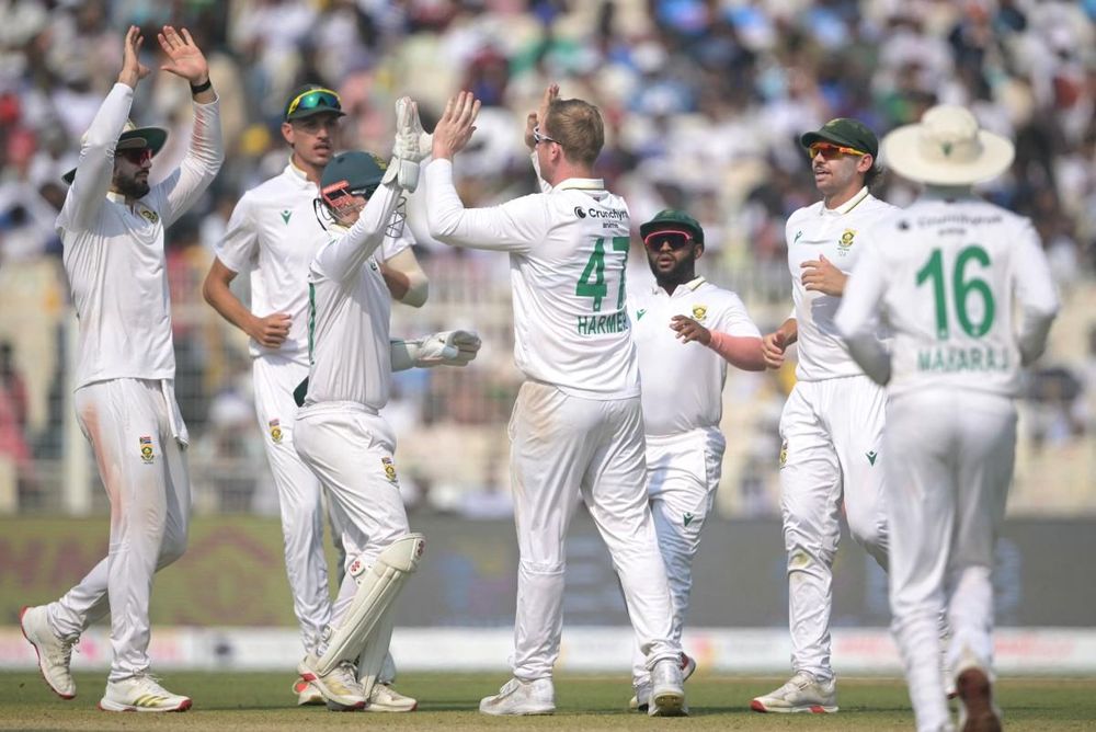 TEA | Proteas peg India back as Simon Harmer shines at Eden Gardens