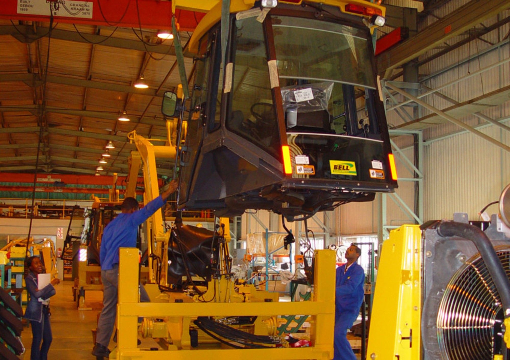 Bell Equipment permanently employs 100 former temporary staff