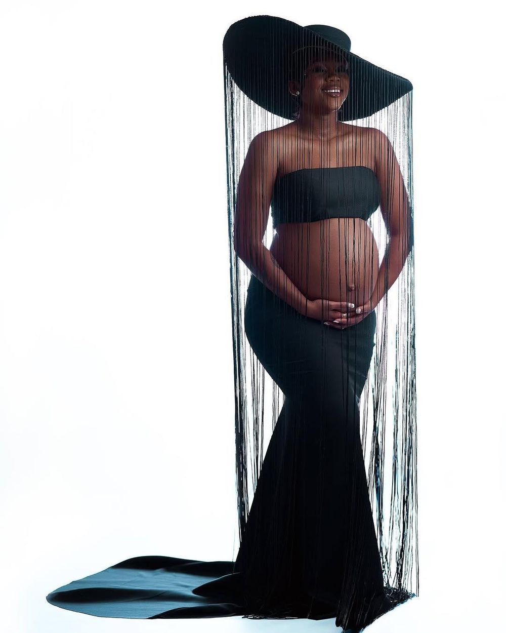 Bontle Modiselle-Moloi stuns in beautiful maternity photoshoot