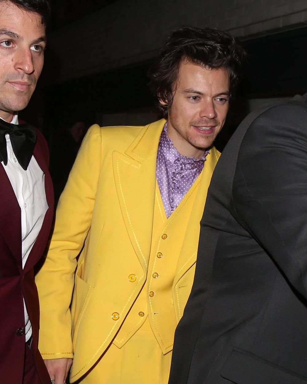 Harry Styles wanted to wear a yellow suit 'for a long time' before BRIT ...
