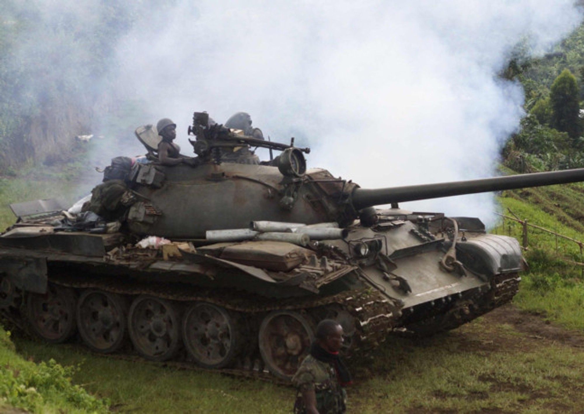 DRC army seizes key positions