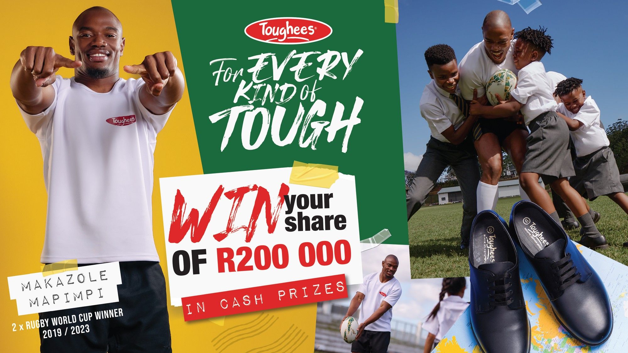 Win R200 000 in cash prizes with Toughees Back-to-School competition