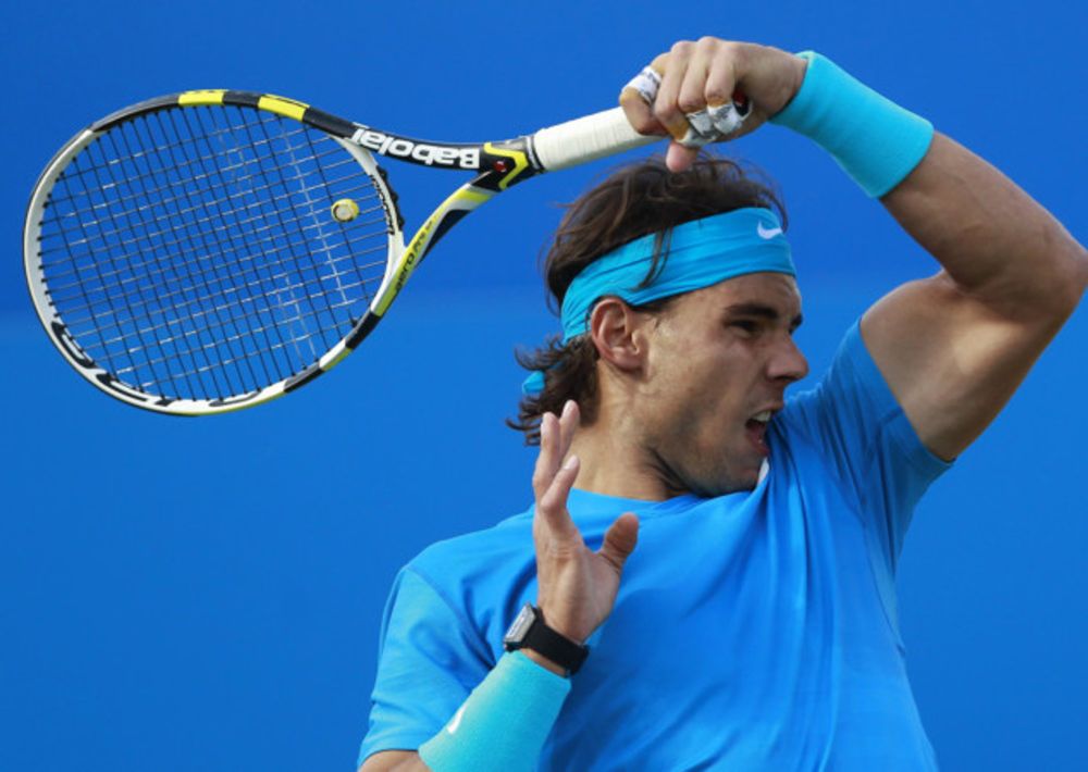 Nadal survives scare from Stepanek