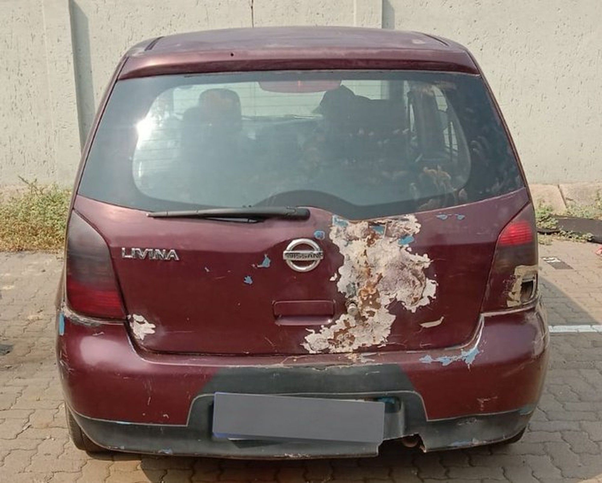 JMPD impounds rusty vehicle with faulty brakes and expired disc ...