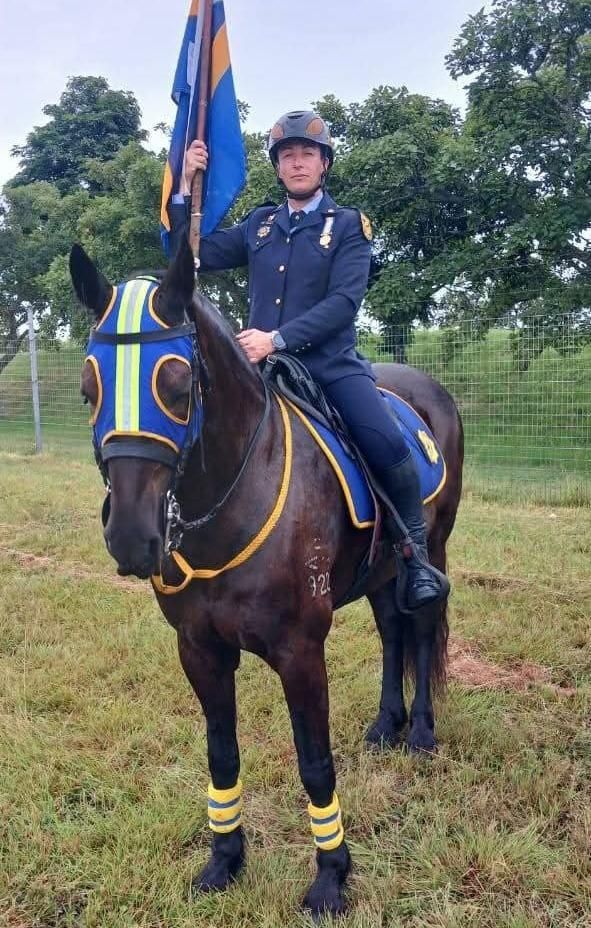 Trailblazing sergeant shatters stereotypes as SAPS's first female farrier