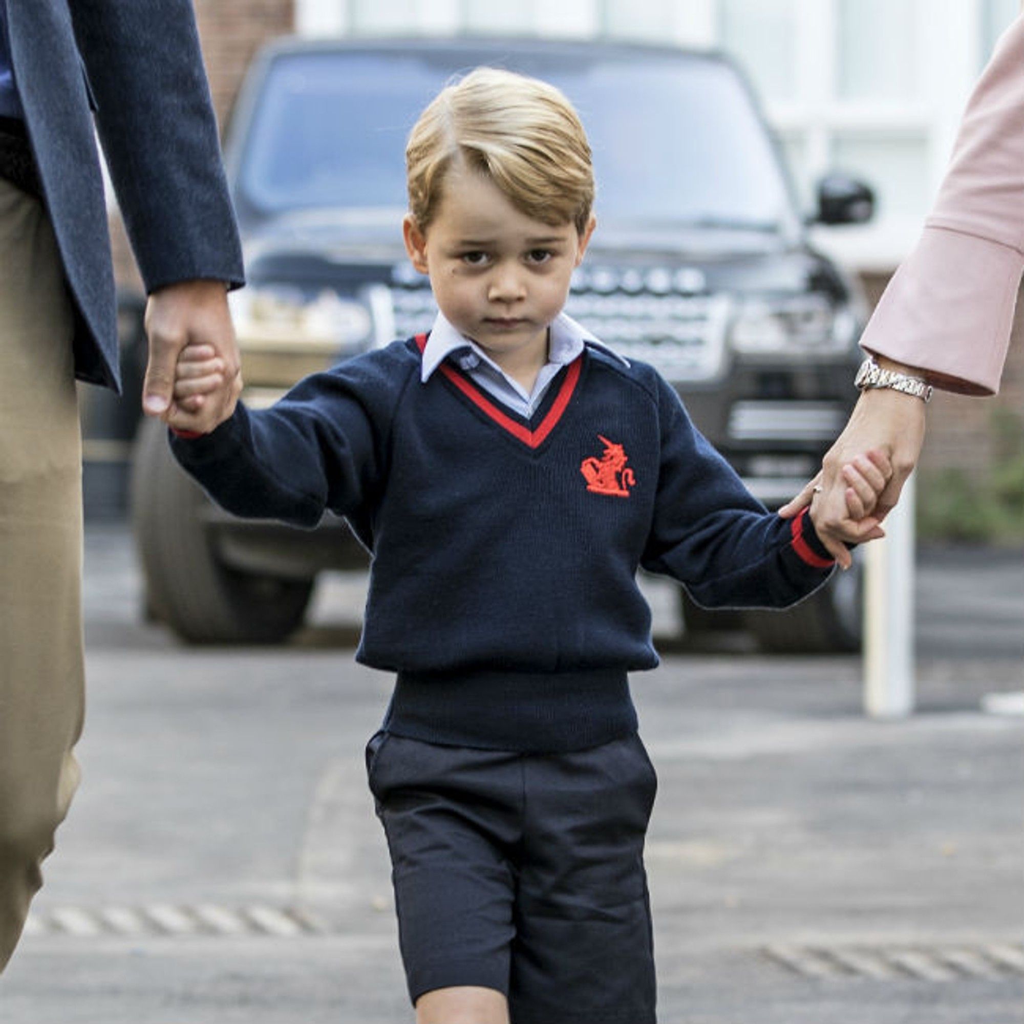 Prince George and Prince Louis are big rugby fans