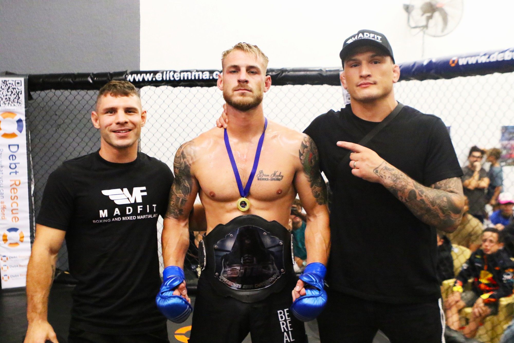 Thrilling fights light up MMA championships