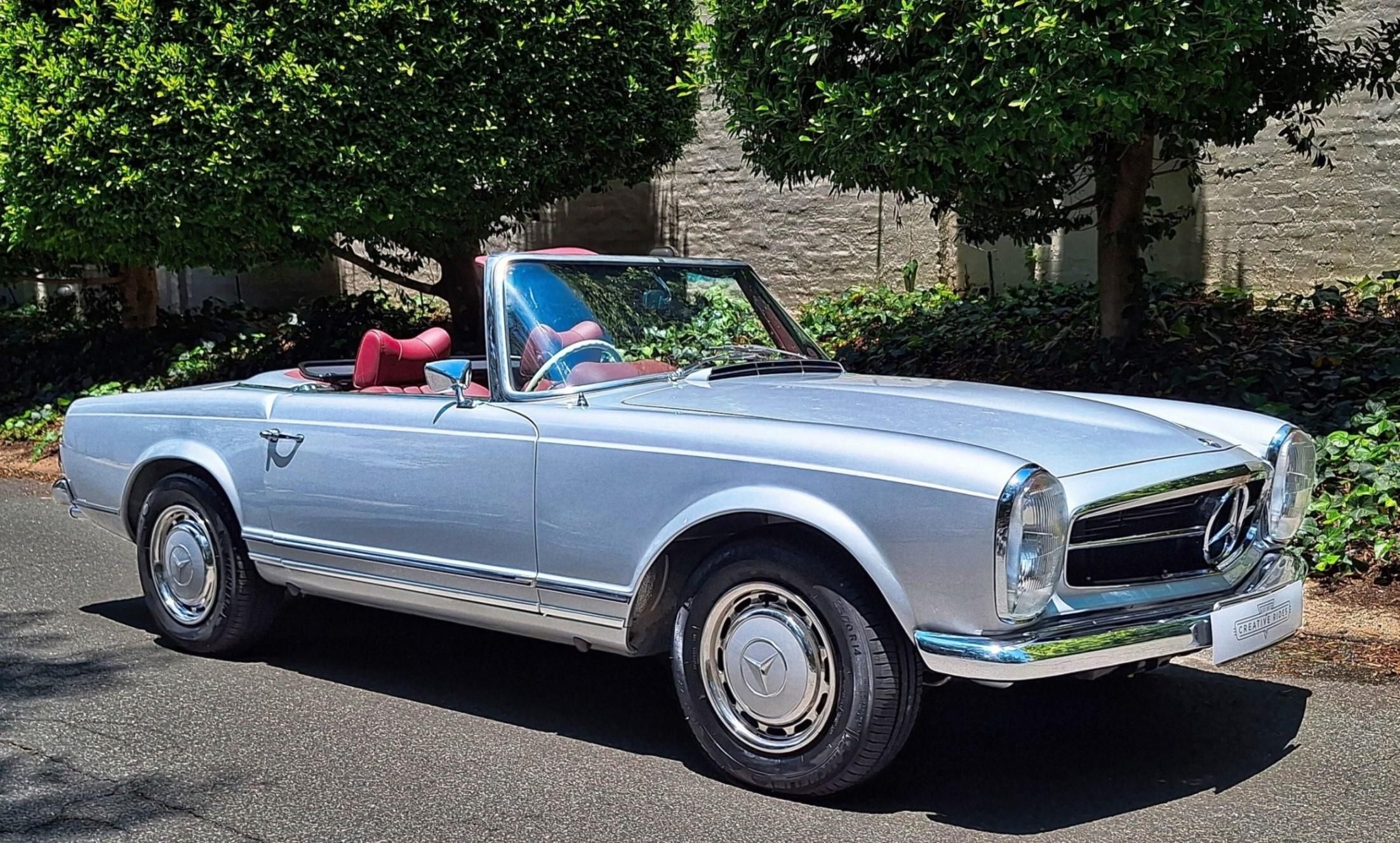 Rare vintage gem: The 1968 Mercedes-Benz 280SL Pagoda auctioned in ...