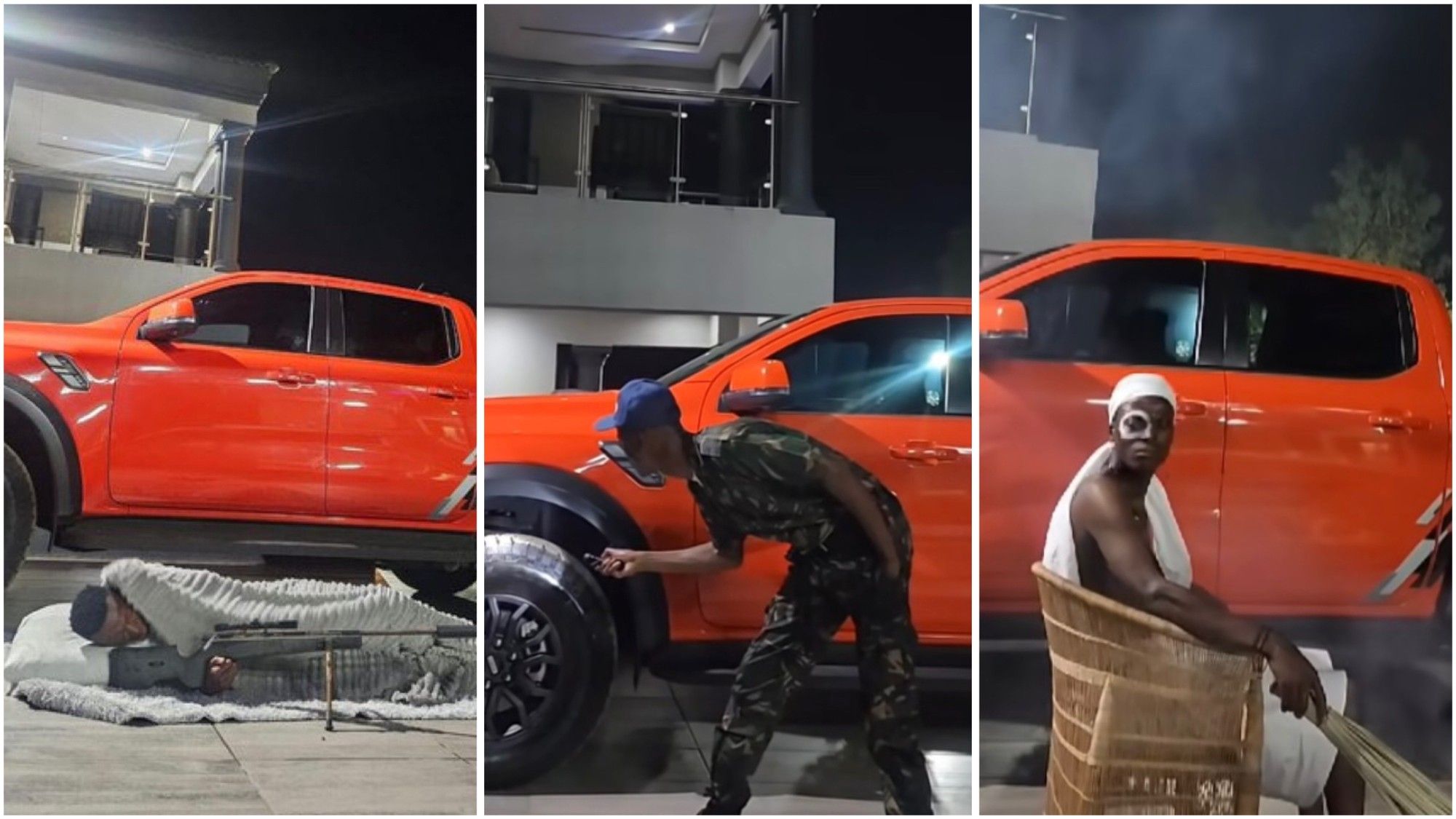 King Monada buys new Ford Raptor, leaving netizens in stitches as he ...
