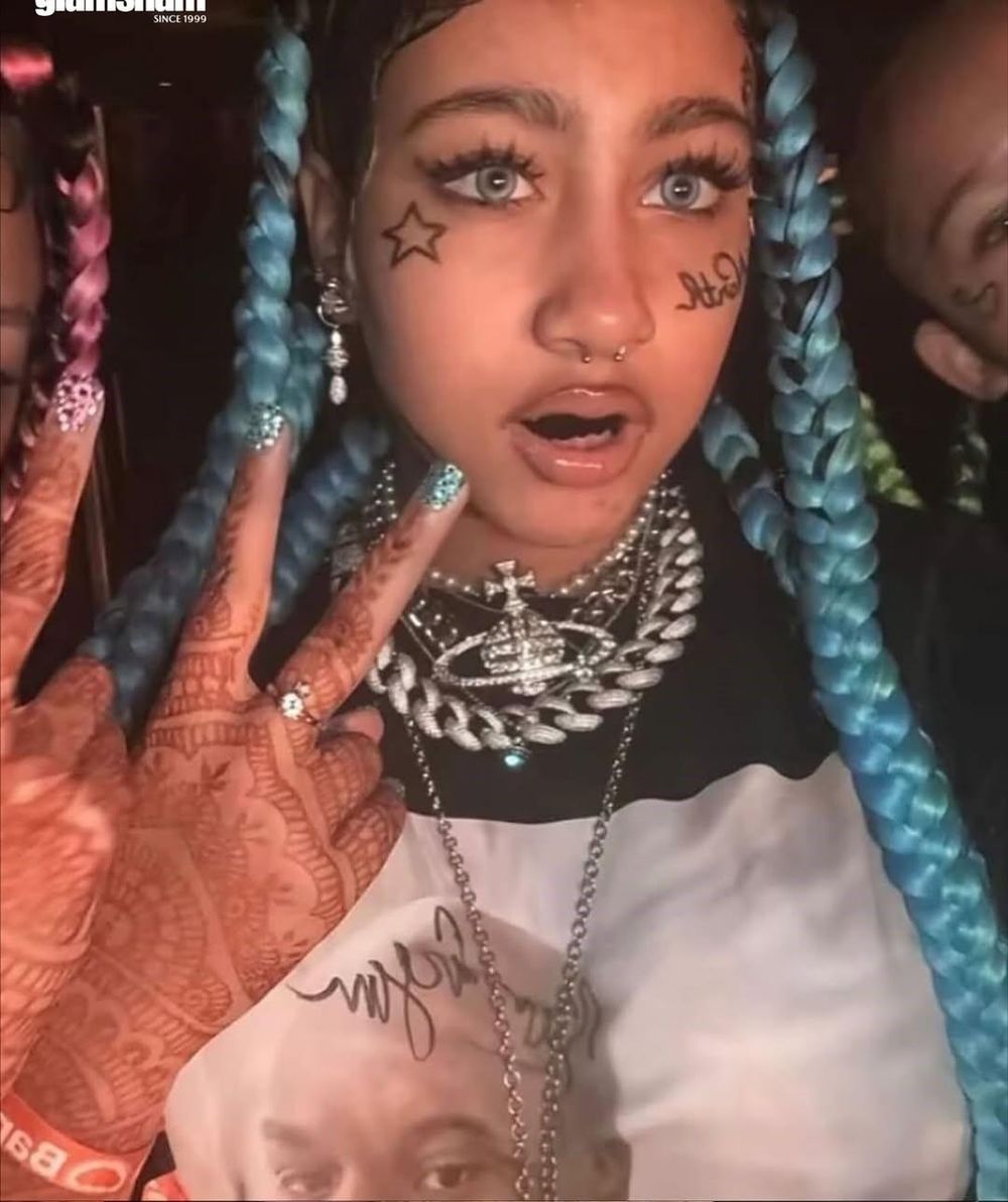 North West shocks fans with fake face tattoos and nose ring: a Gen A ...