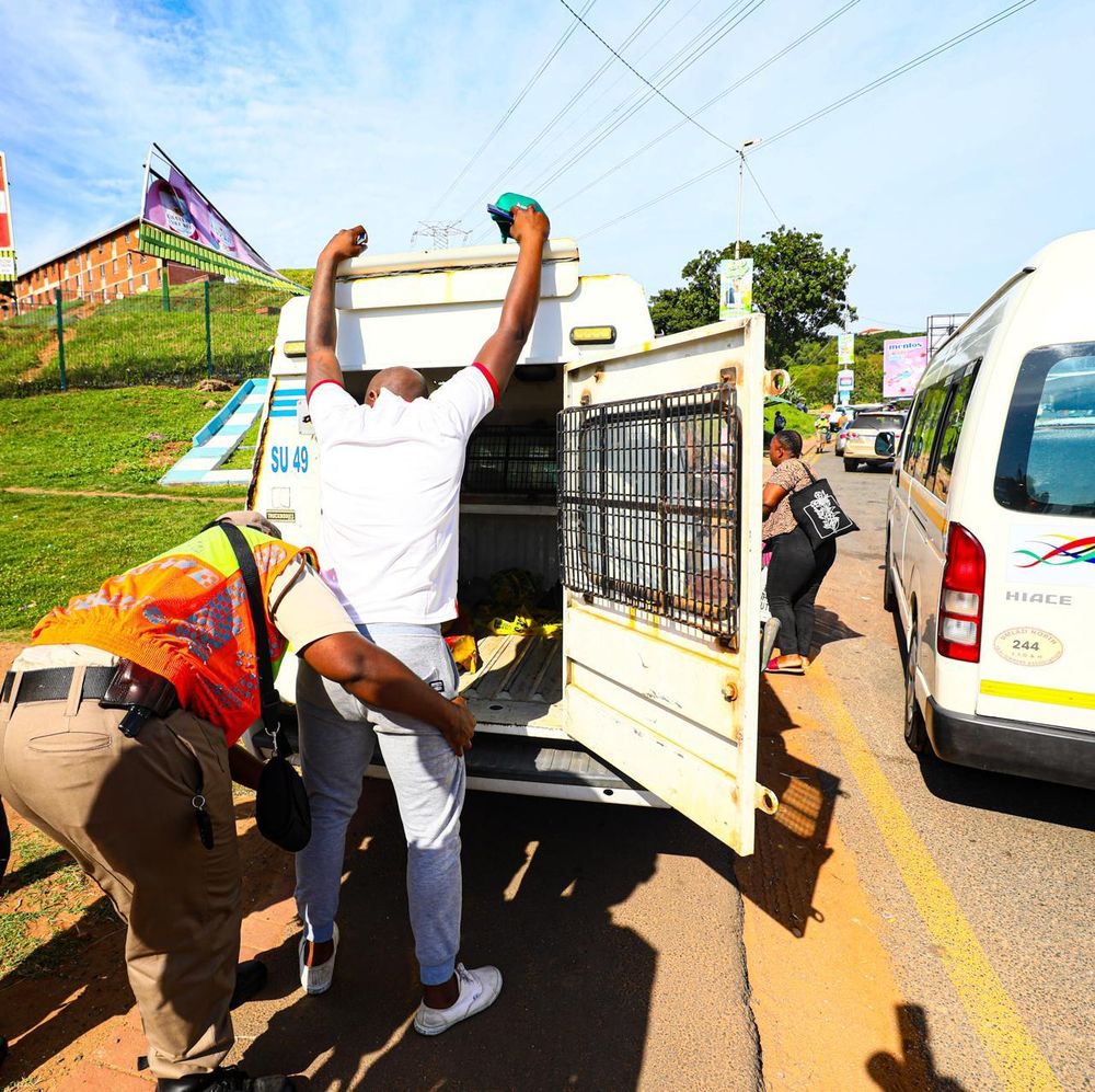 Major roadblock in Umlazi leads to multiple arrests for road safety