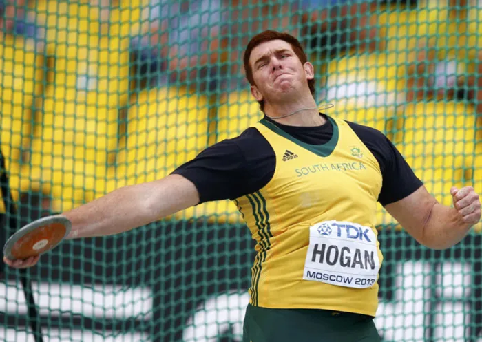 SA discus thrower Hogan out of world champs