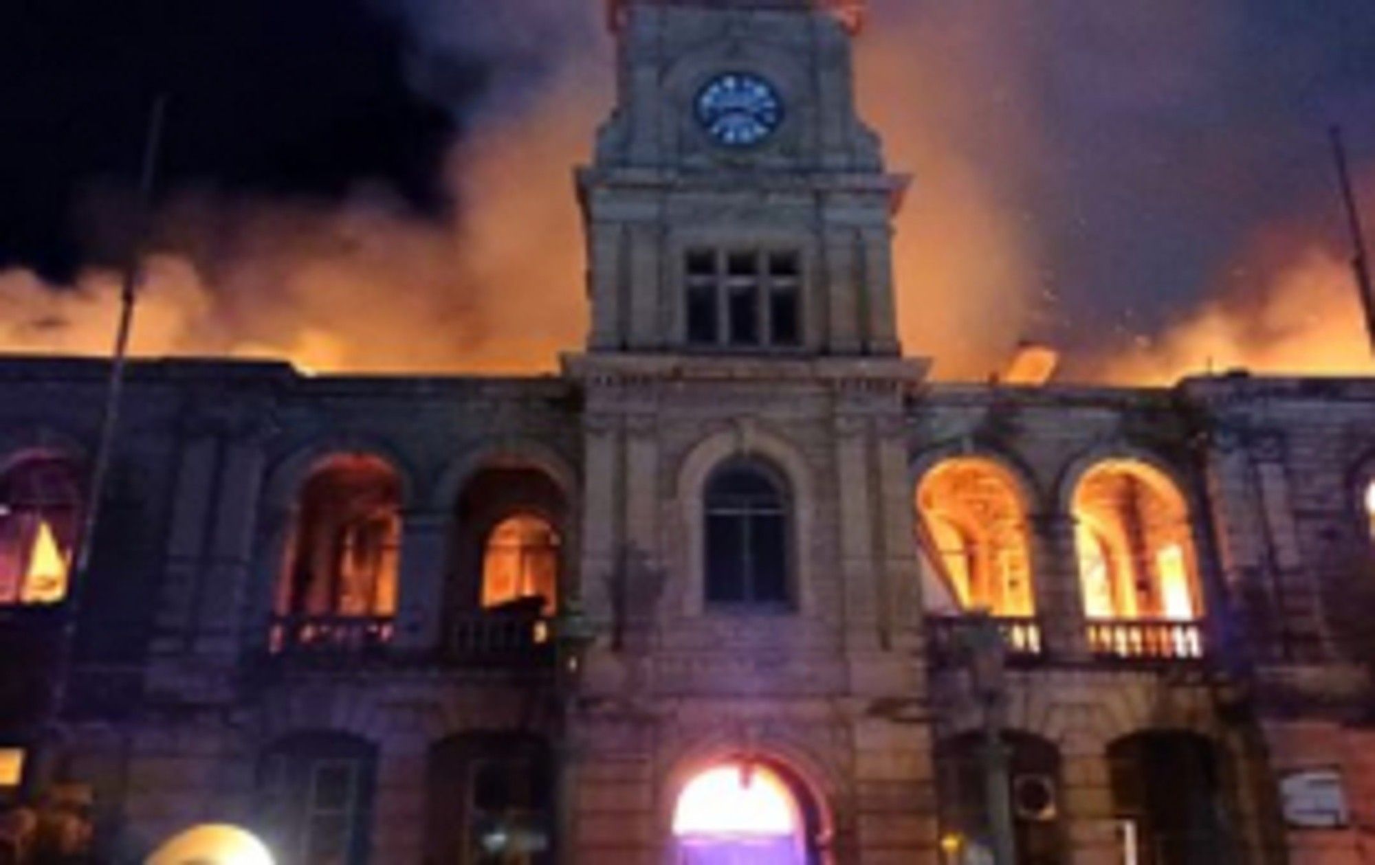 Komani Civic Forum says it suspects the Komani town hall fire was an ...