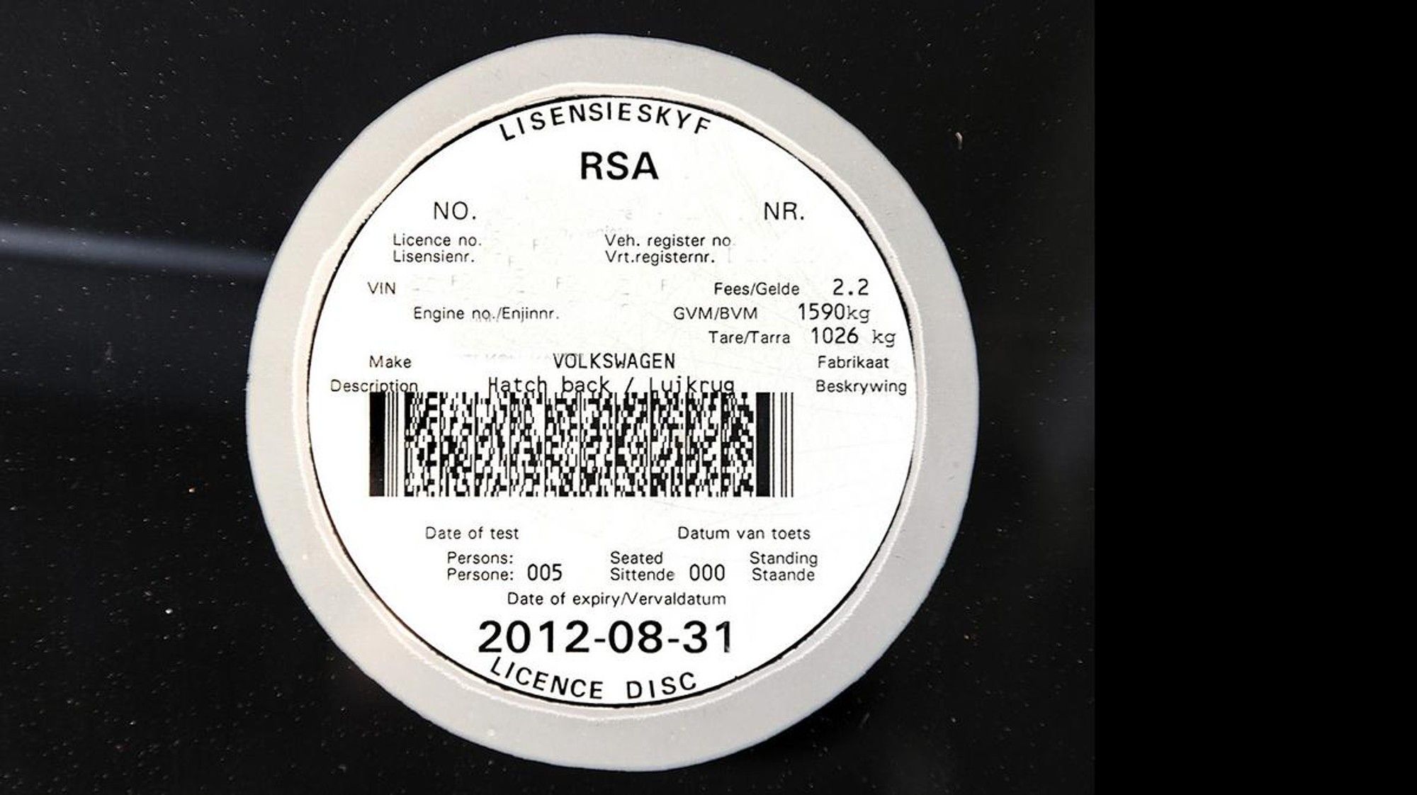 Road Traffic Infringement Agency lifts block on vehicle licence disc ...