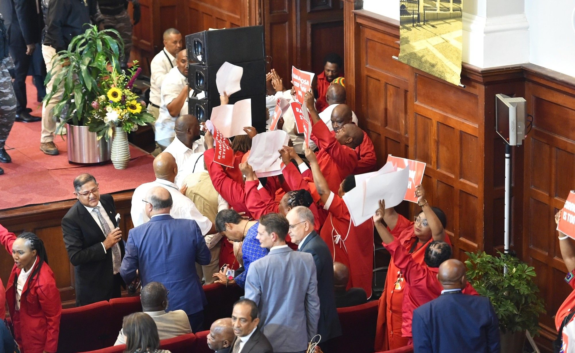 Sona absence likely to hurt EFF, say analysts