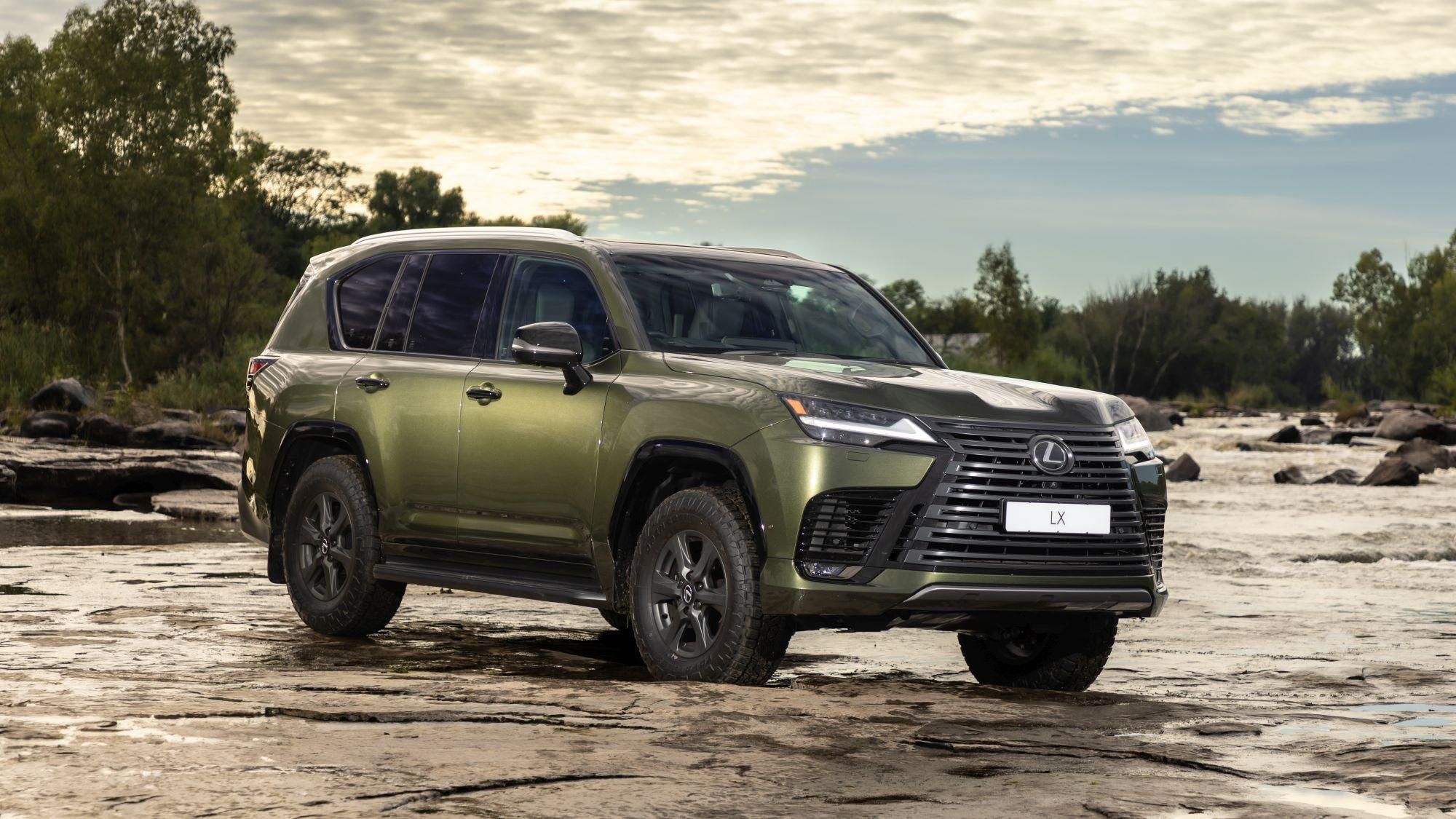 Lexus introduces the LX 700h Hybrid SUV and adventure-ready Overtrail model
