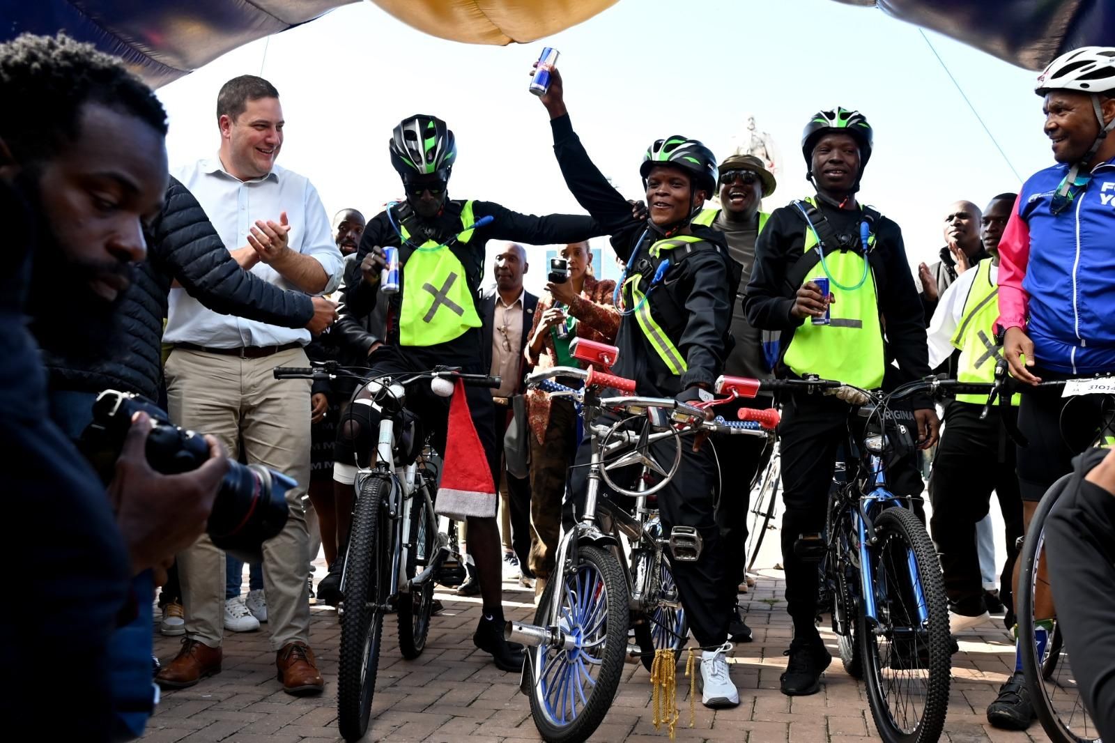 Gauta BMX cyclists inspire with theirepic journey from Limpopo to Cape Town
