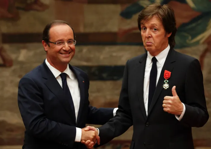 Macca gets French legion of honour