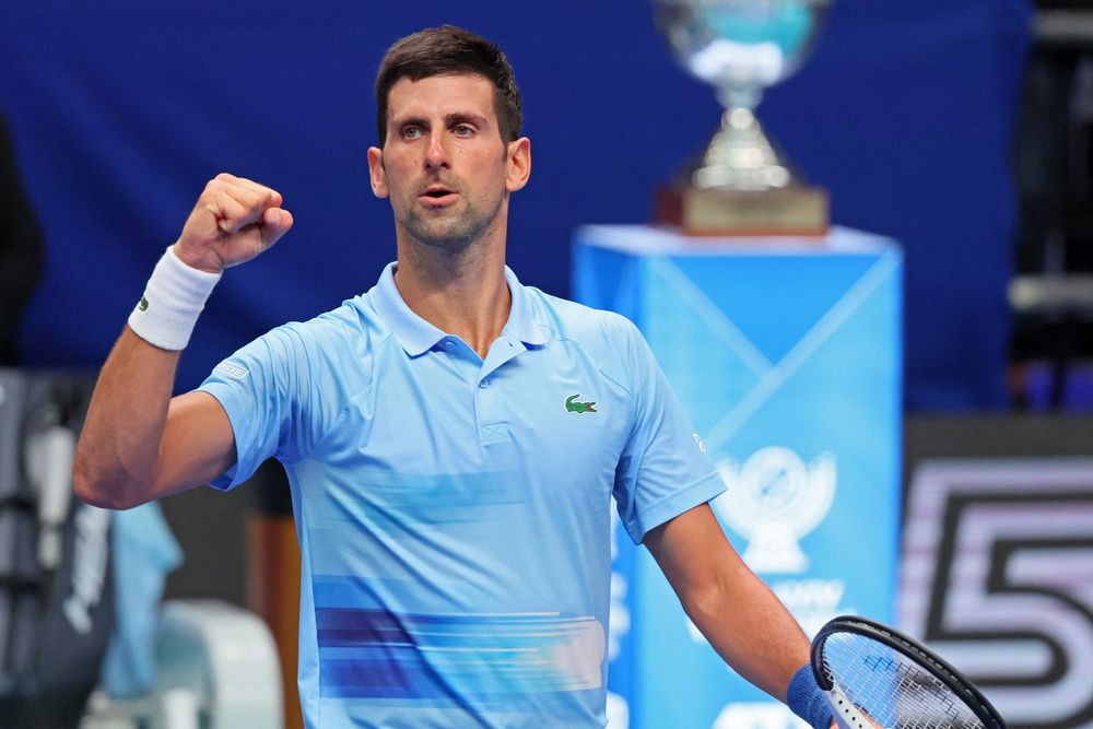 Novak Djokovic into fourth final of season in Tel Aviv