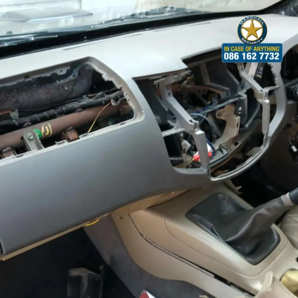 Motorist’s vehicle found damaged, stripped, fitted with false number ...