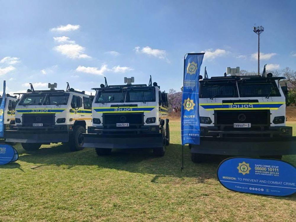 SAPS adds two airbus helicopters, 12 Nyalas to strengthen national security