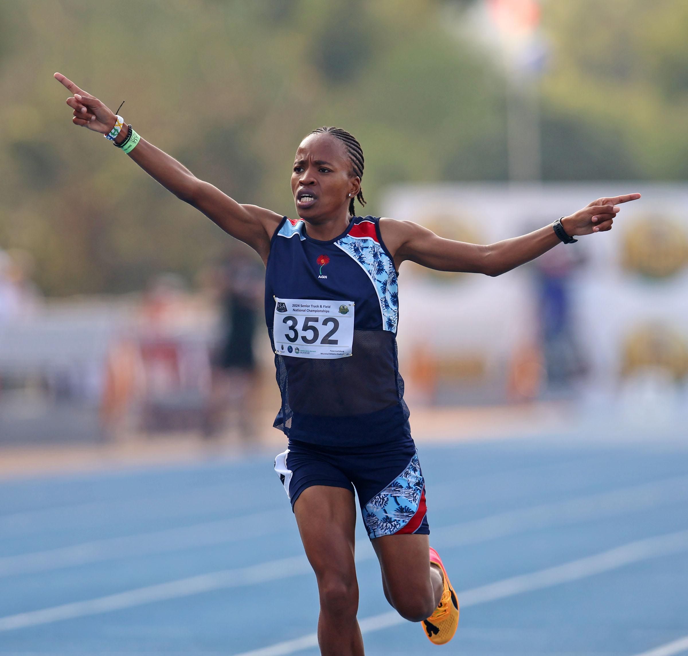 Glenrose Xaba showcases dominance in 10 000m race in Cape Town