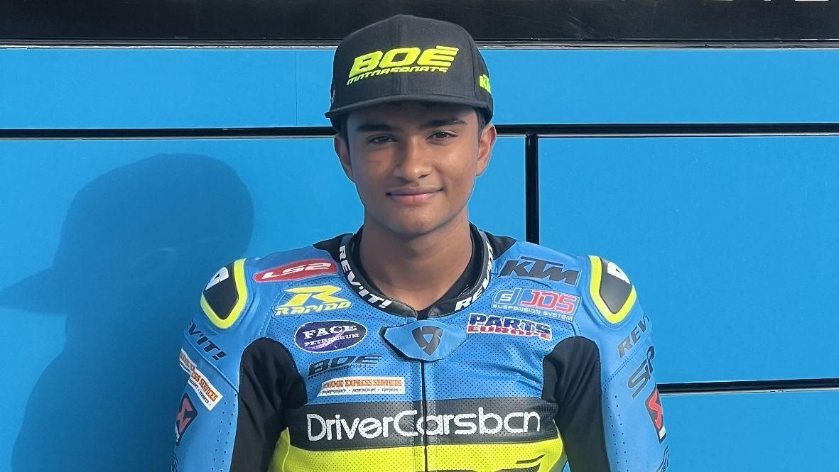South African teen Ruche Moodley to compete in 2025 Moto3 championship