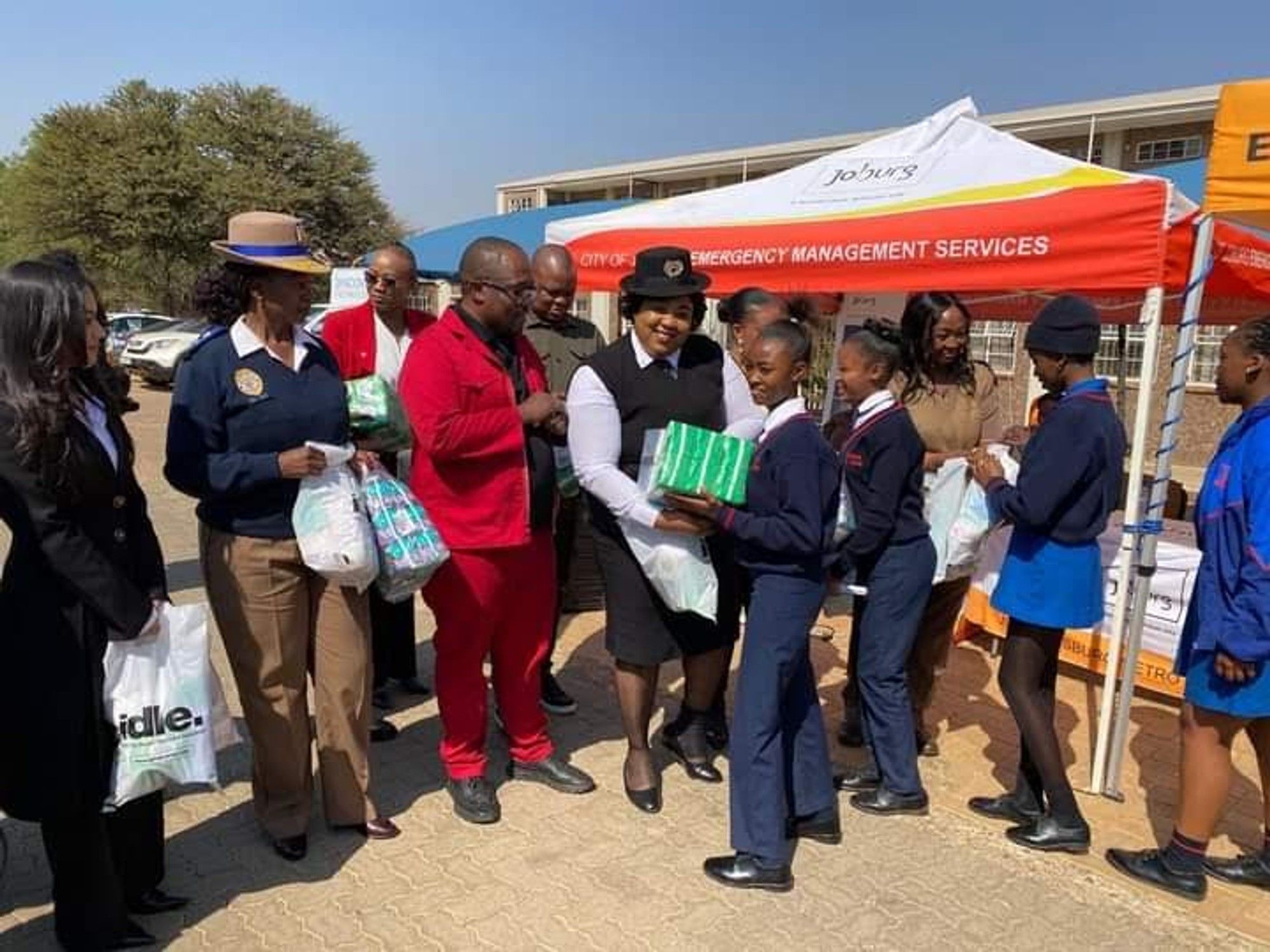 City of Joburg holds sanitary pad drive, spotlighting period poverty