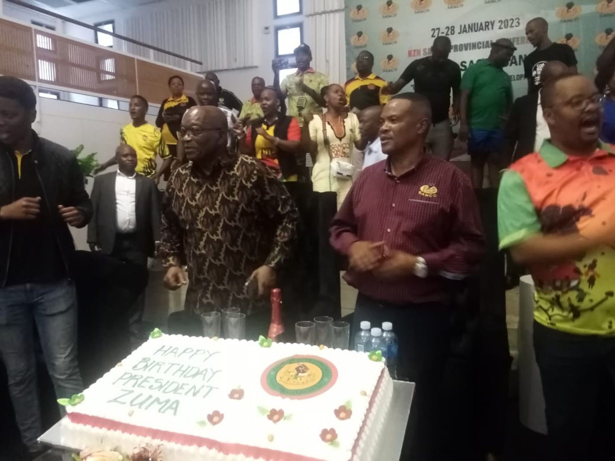 WATCH: Former president Jacob Zuma celebrates his 81st birthday