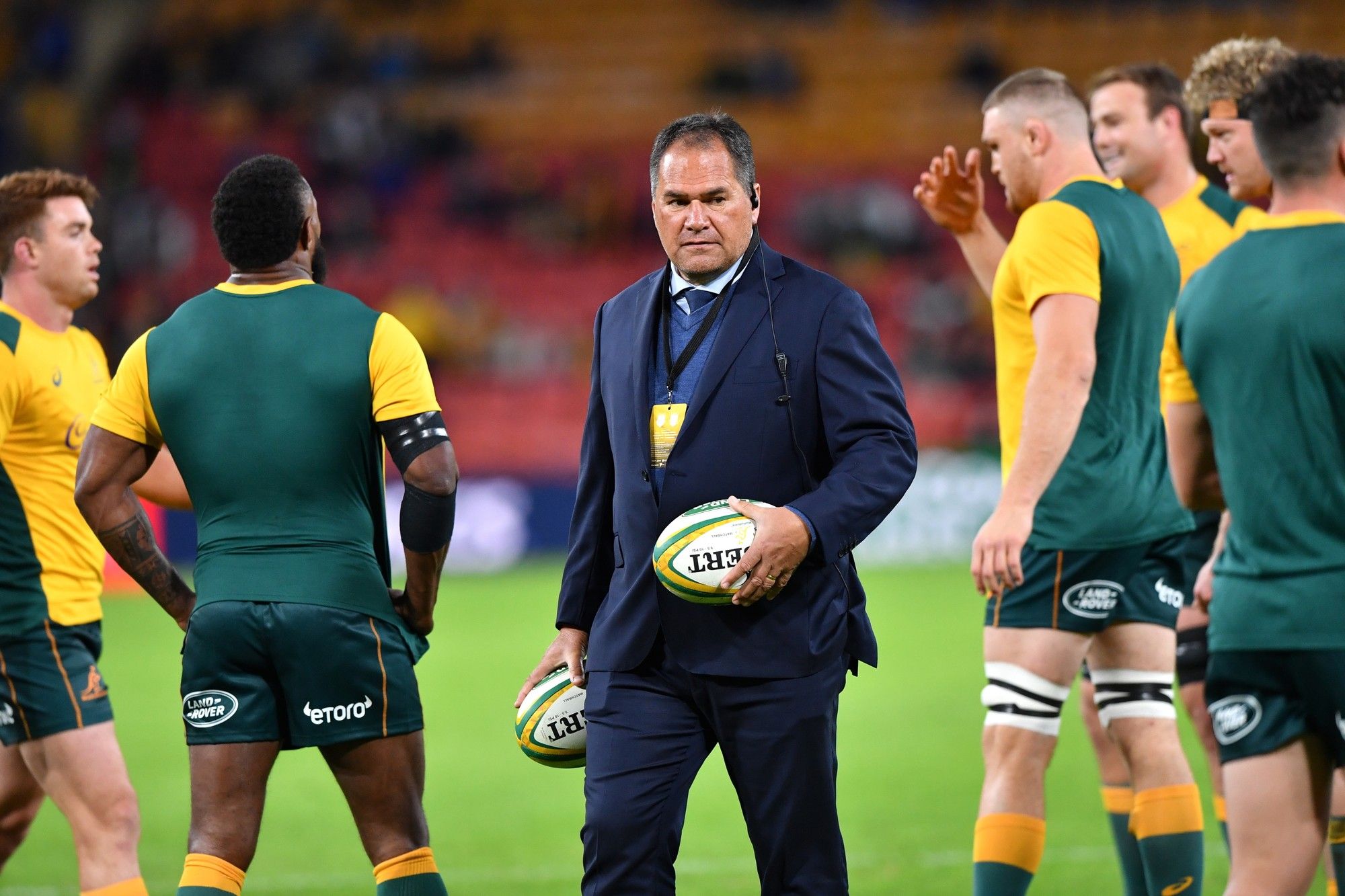 Wallabies coach plays down All Blacks row
