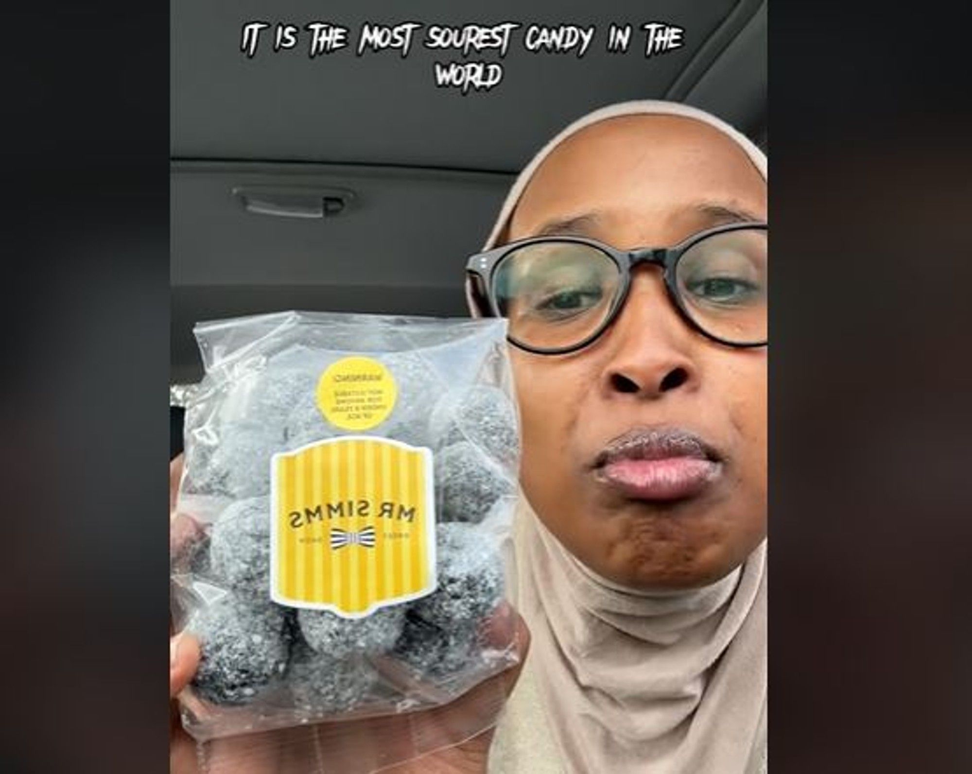 TikToker’s hilarious reaction to ‘world’s sourest candy’ is the last ...