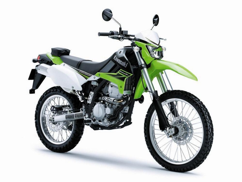 Kawasaki's baby bundu-basher is slim and light