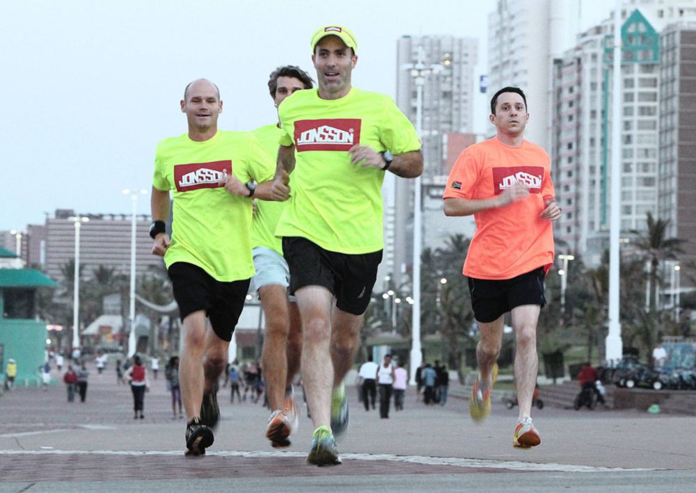 Comrades only half the race for trio