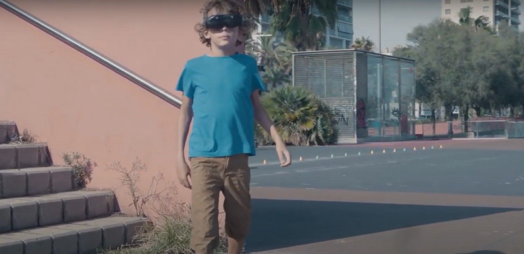 Couple develops high-tech specs to help son see