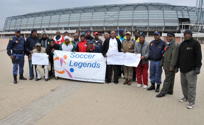 SA Soccer Legends march against rape, abuse