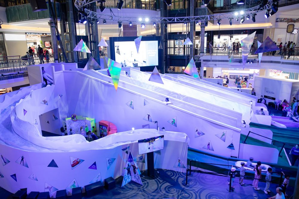 Canal Walk’s holiday ice slides are back
