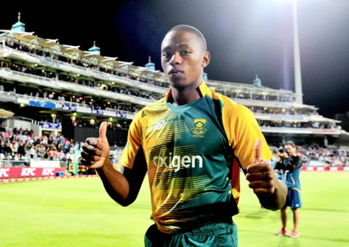 Rabada hits the record books for a six