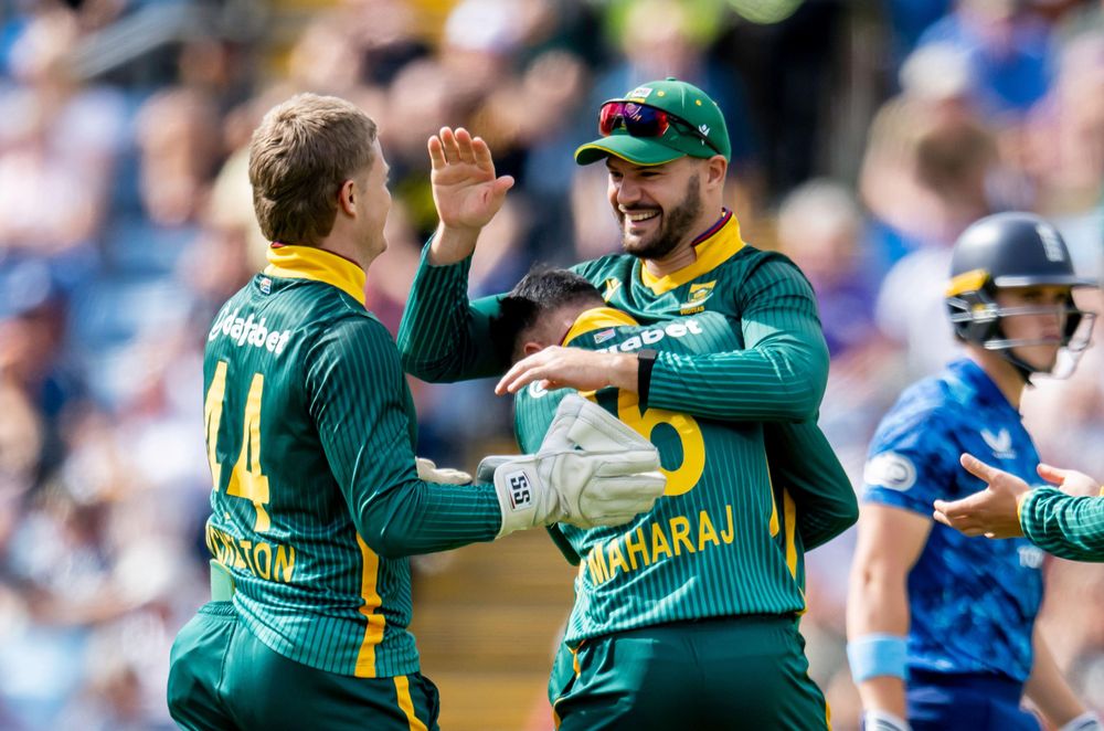 It's the Markram and Maharaj show as Proteas demolish England in ODI ...