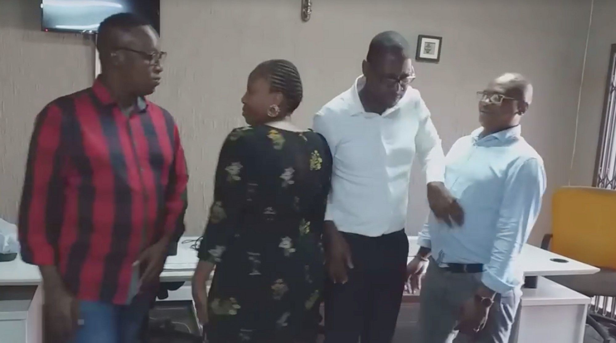 WATCH: Spoof video of cops messing up salute at Maponya funeral goes viral