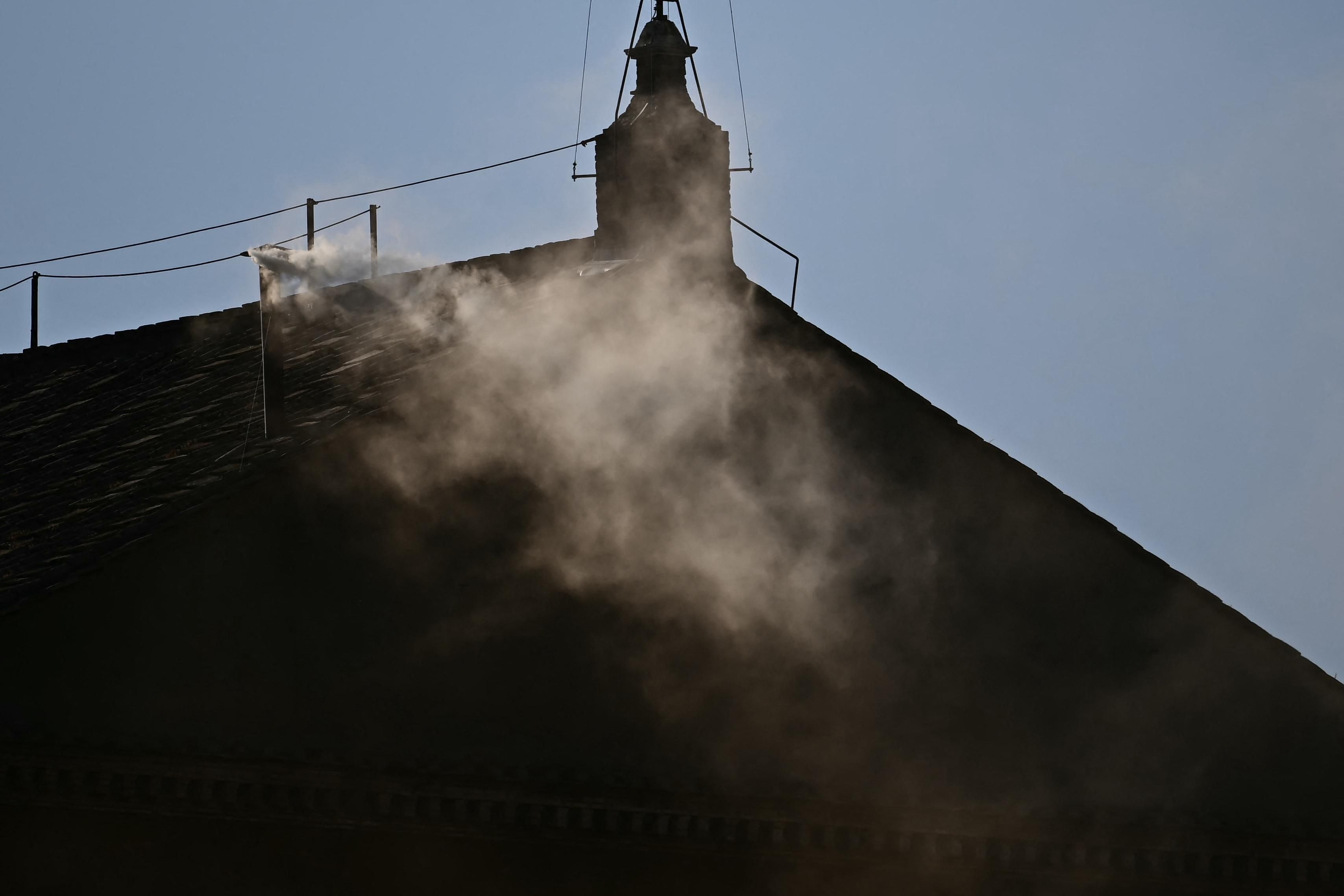 White smoke signals Catholic Church has new pope
