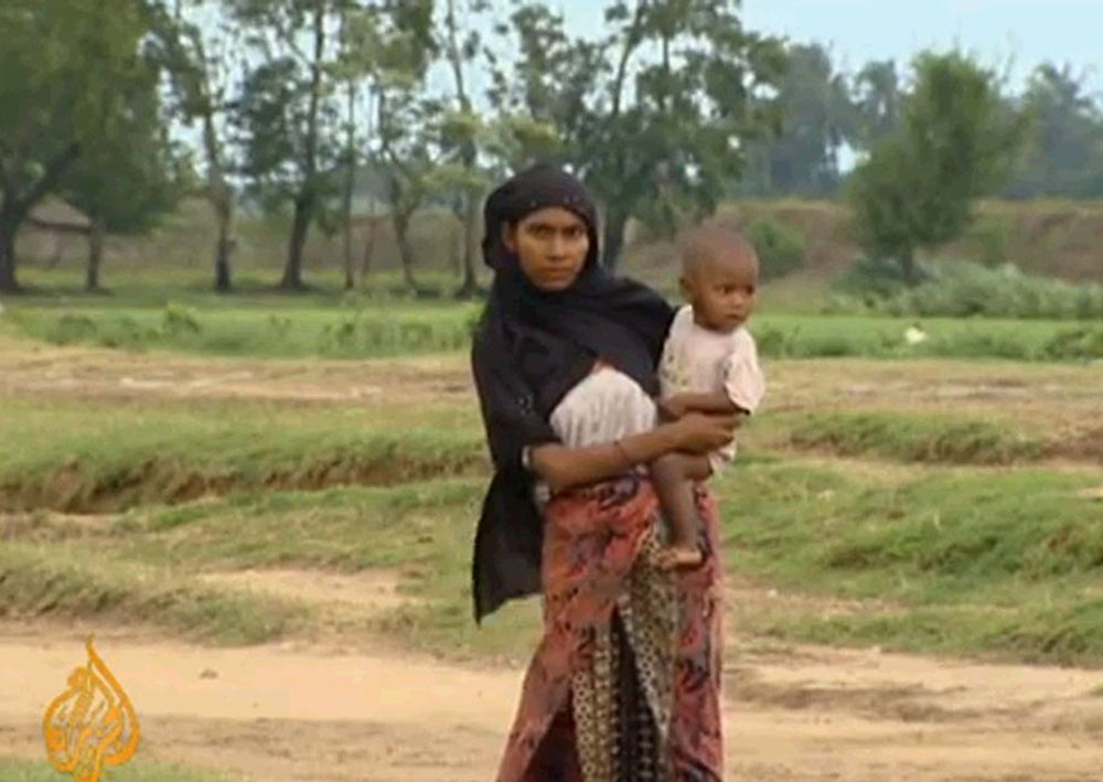 Myanmar’s Rohingya stranded after homes destroyed