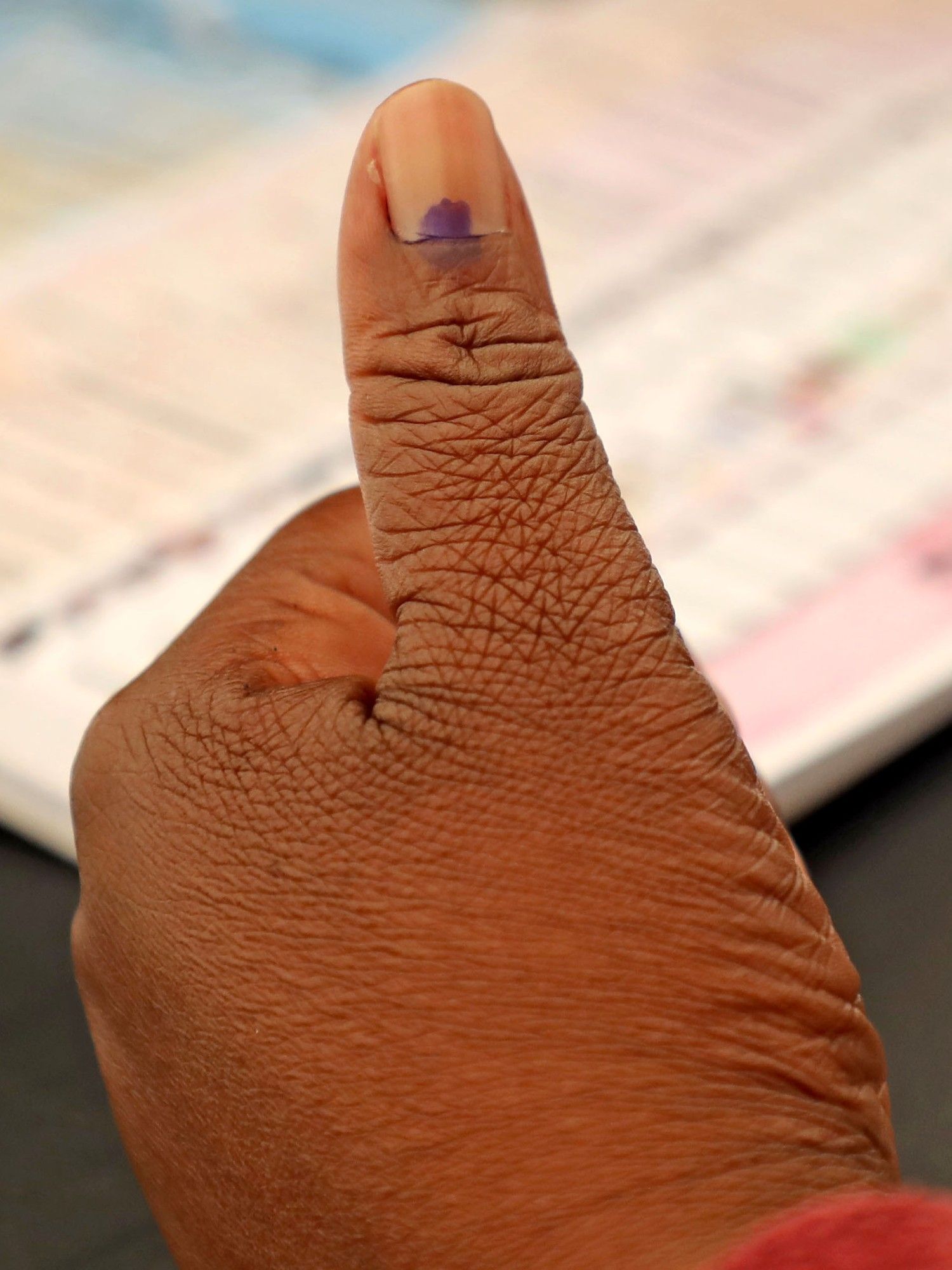 Thumb war: While some proudly post their election 2024 marks, others ...
