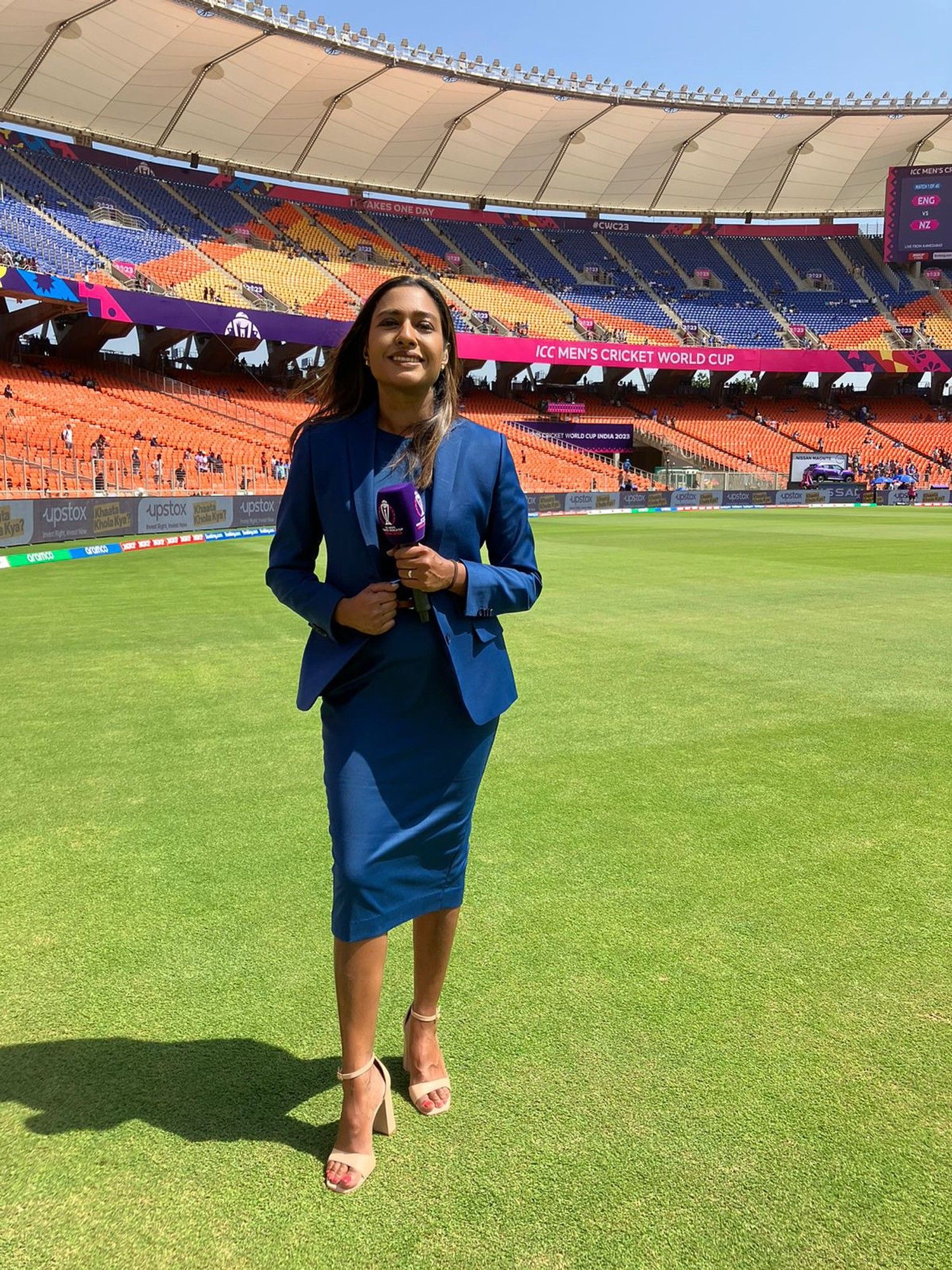 Kass Naidoo cricket commentator, 20 not out