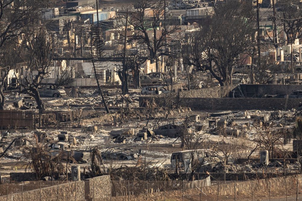 Hawaii fire: Death toll could double over next ten days, says governor