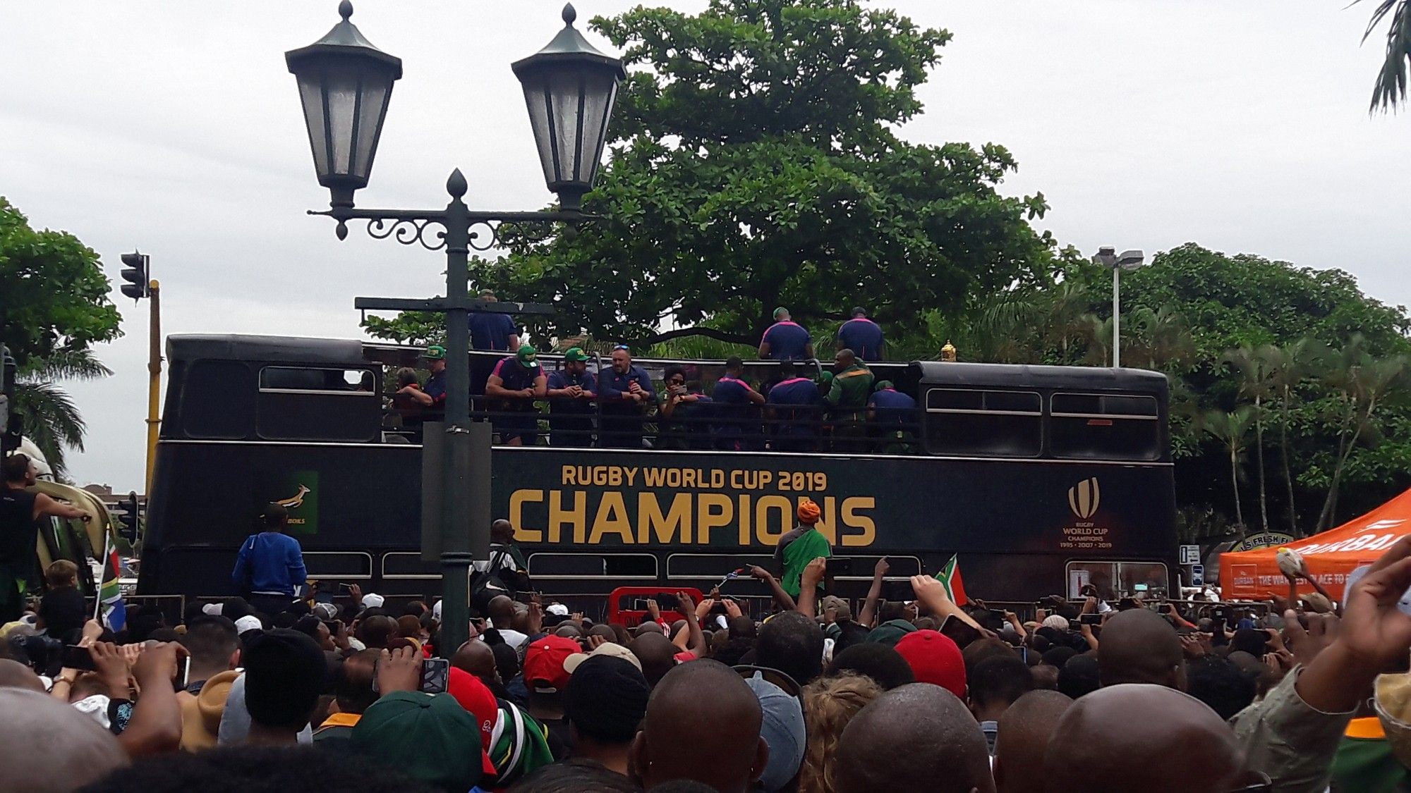 Springbok Trophy Tour – all the details for Monday's Cape Town route