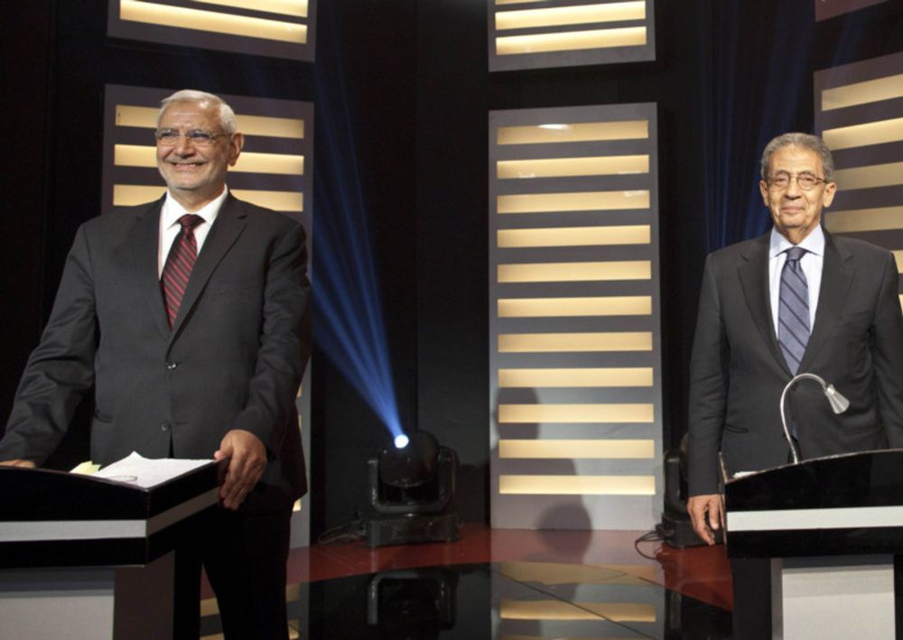 Egypt rivals spar in presidential debate